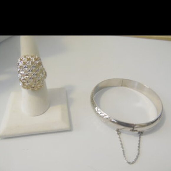 Technibond | Jewelry | Technibond 925 Sterling Silver Diamondcut ...